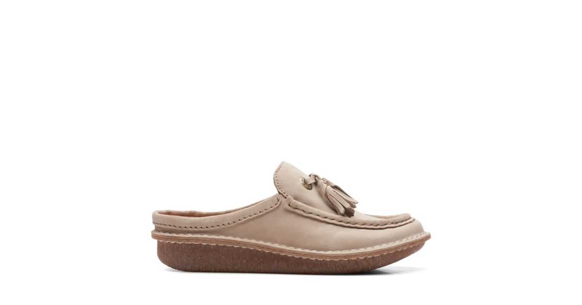 Funny Clog Sand Suede | Clarks
