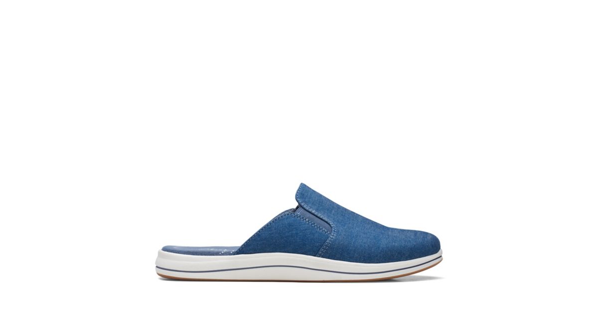 Breeze Shore Denim Blue Clarks® Shoes Official Site | Clarks